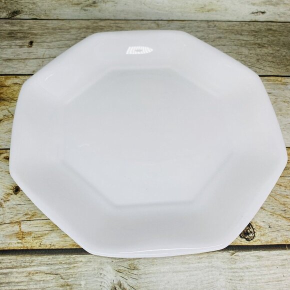 Arcoroc | Dining | Arcoroc Octime France White Octagon Shape Blown ...